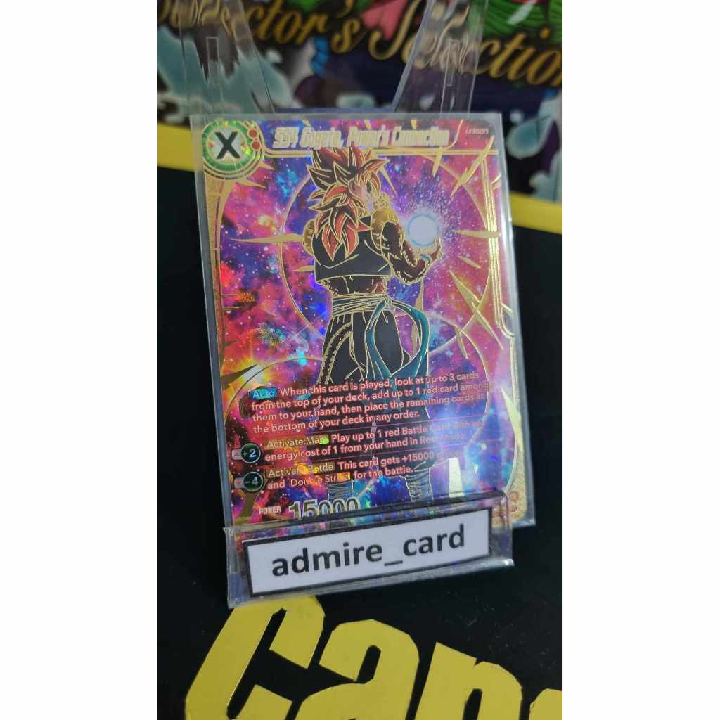 DBS SS4 Gogeta Power's Connection BT18-006 SPR Frey card Dragon Ball | Shopee Malaysia