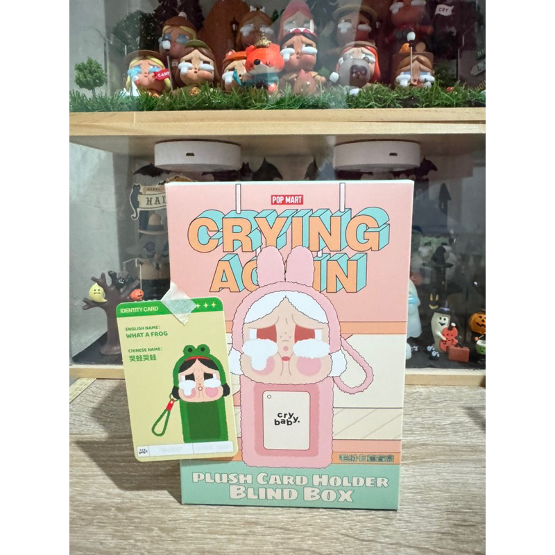 Crybaby (What A Frog) Crying Again Series-Card Holder Blind box POP ...