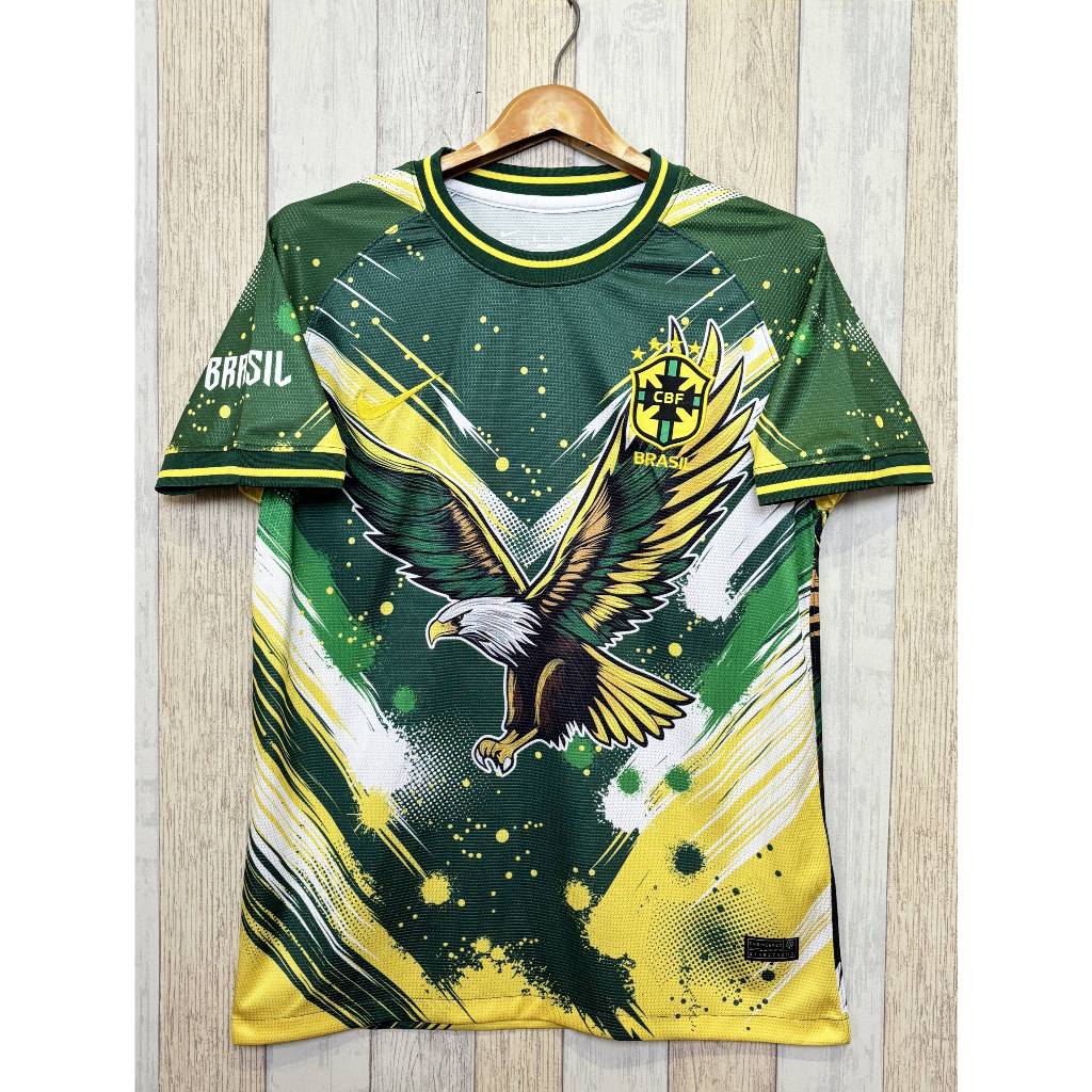 BRASIL 2024/2025 Very Good Fabric Aaa Fan Grade. | Shopee Malaysia