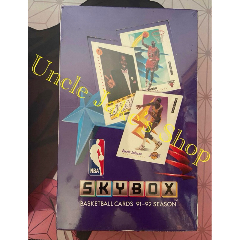 1991-92 Skybox Basketball Box: Michael Jordan Scottie Pippen Dennis ...