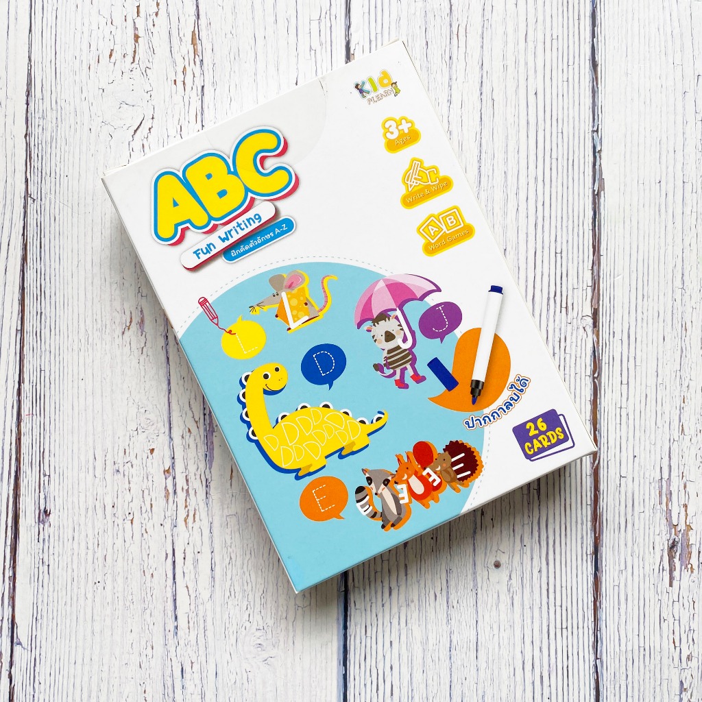 ABC Wipe & Clean A-Z Writing Practice Game Copy English Blue Box Vanda ...