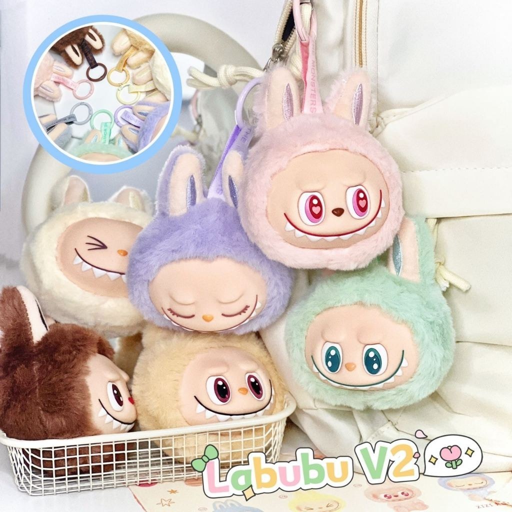 labubu v2 CRYBABY x Powerpuff Girlscute Vinyl Face Doll Keychain Girl ...