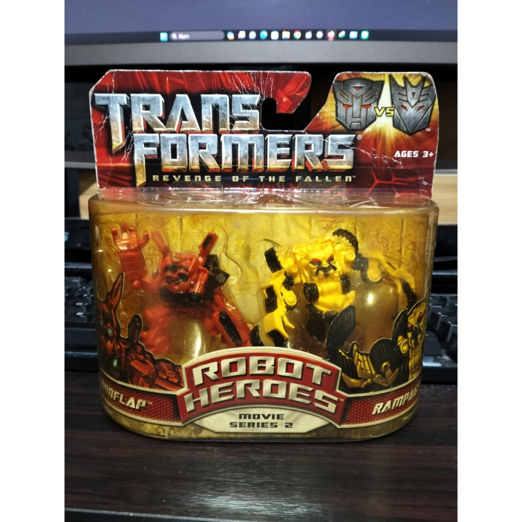 Transformers Movie 2 Robot Heroes Autobot Springer & Starscream ...
