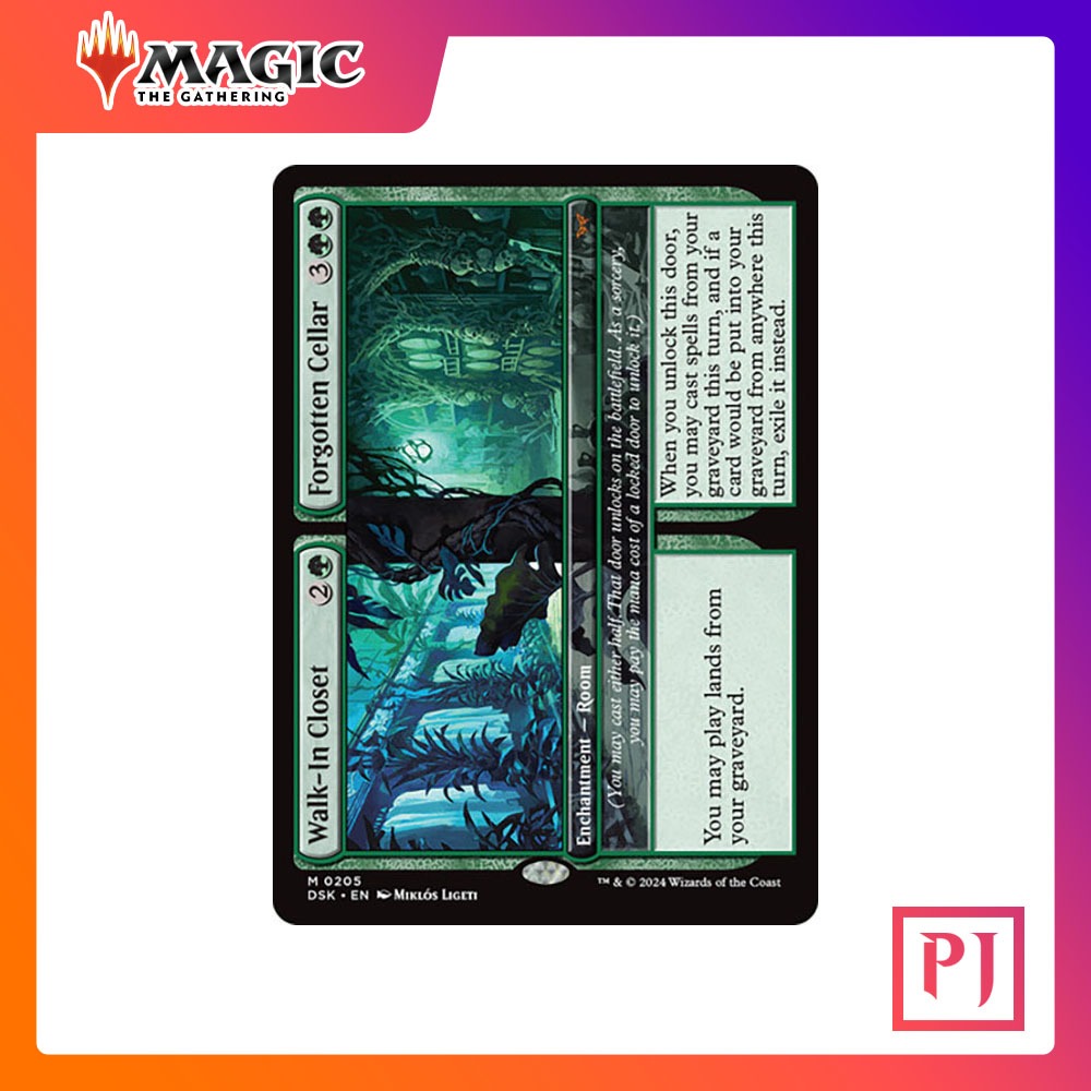 [MTG] Walk-In Closet // Forgotten Cellar [DSK] [GREEN] [RARE] [NORMAL] [ENG] (Magic Card/Magic ...