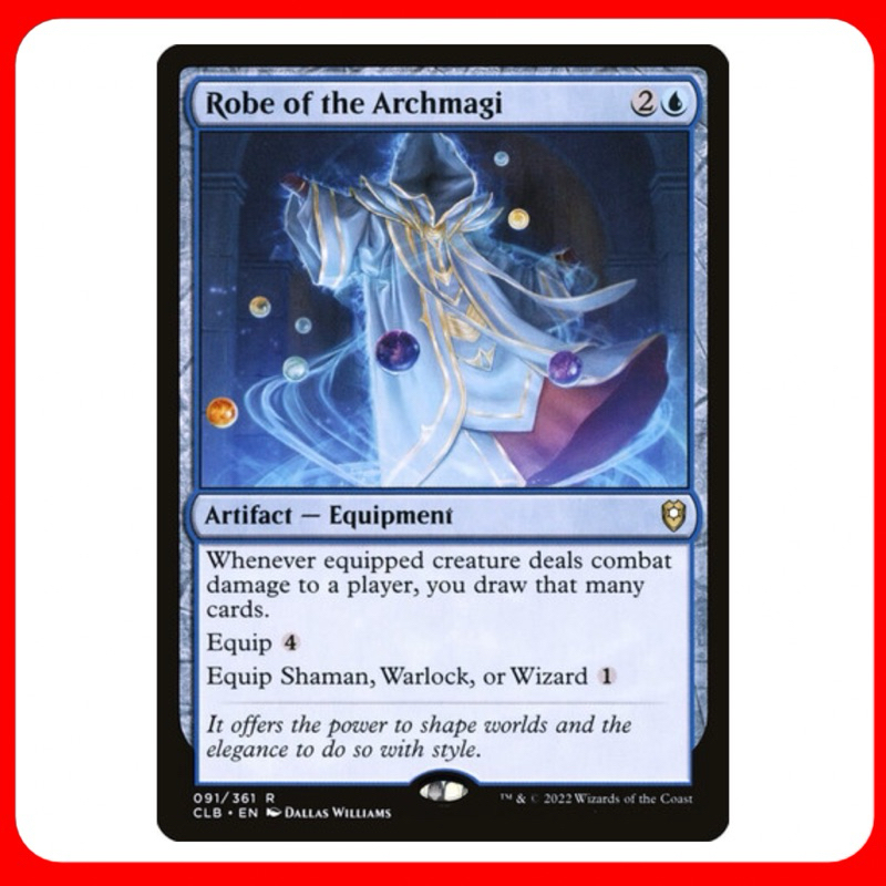 [MTG] Robe of the Archmagi [CLB] [BLUE] [RARE] [NORMAL] [ENG] (Magic ...