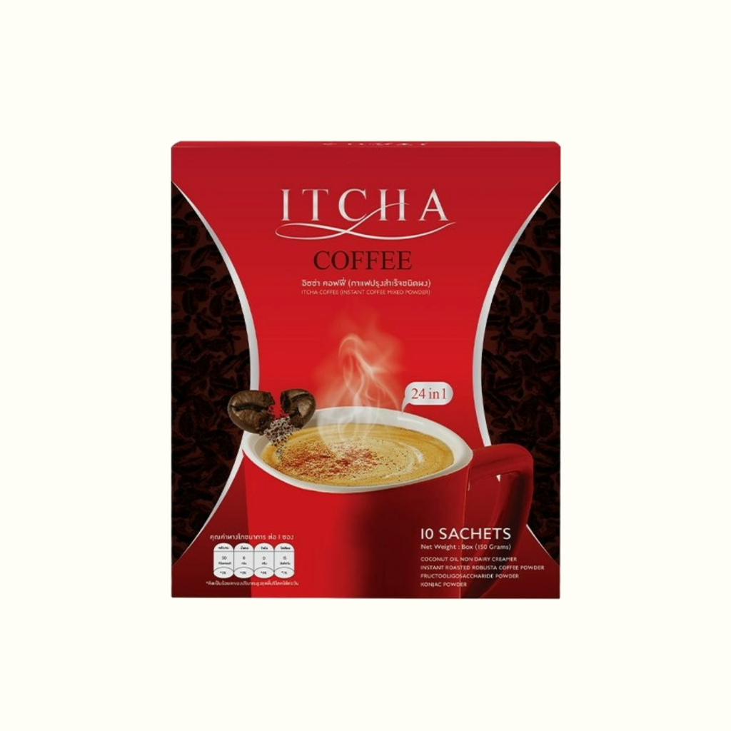 Icha Coffee Benz Pornchita Itcha 1 Box Contains 10 Sachets. | Shopee Malaysia