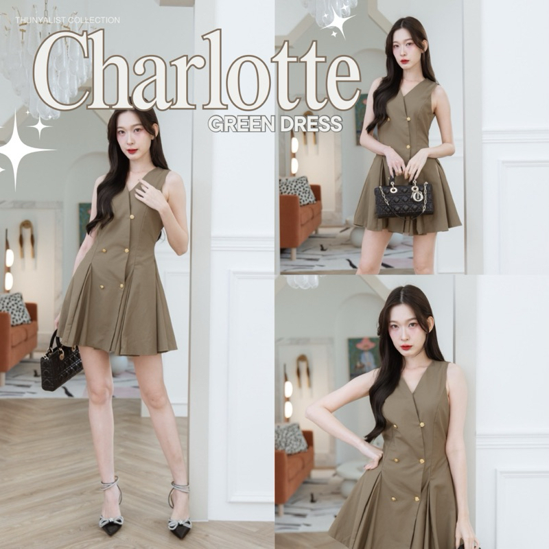 CHARLOTTE DRESS A High-Class Girl To Wear Out. | Shopee Malaysia
