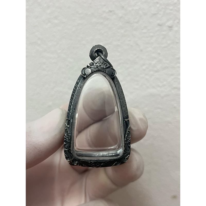 Buddha Amulet Frame The Old Wedding Open Back The Cartridge For Luang ...