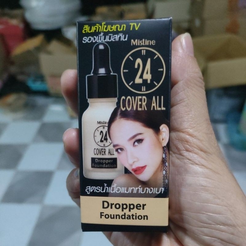 mistine 24 cover all Foundation Matte Water Formula Light Touch Like ...