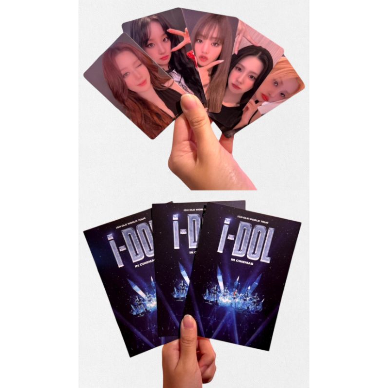 Postcard Photo Card [G]I-DLE WORLD TOUR [Idol] IN CINEMAS Authentic ...