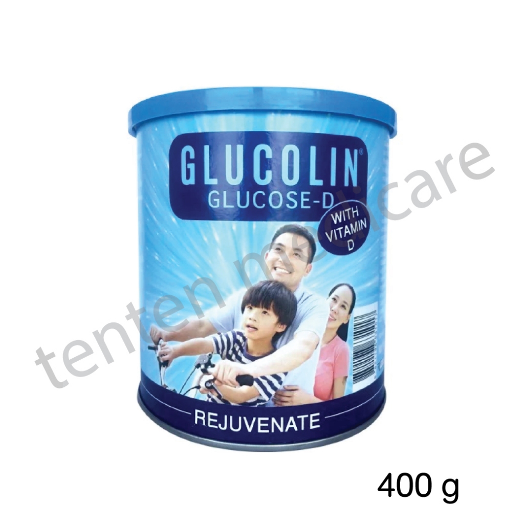 Glucolin Glucose Powder With Vitamin D 400 G Refreshing Energy For Kids ...