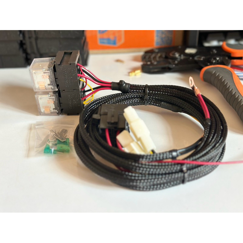 Fuel Pump Cable Relay Kit For Installation Of 2 Tick Pumps Oil System ...