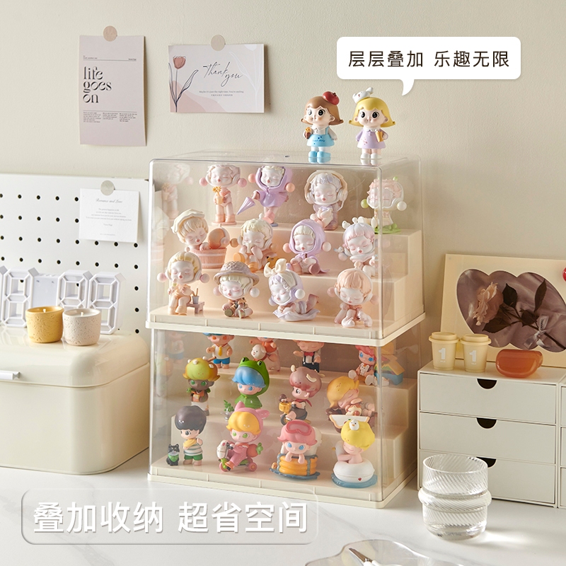 Model Rack Figure Box Display Cabinet Doll Clear Acrylic Shelf | Shopee ...