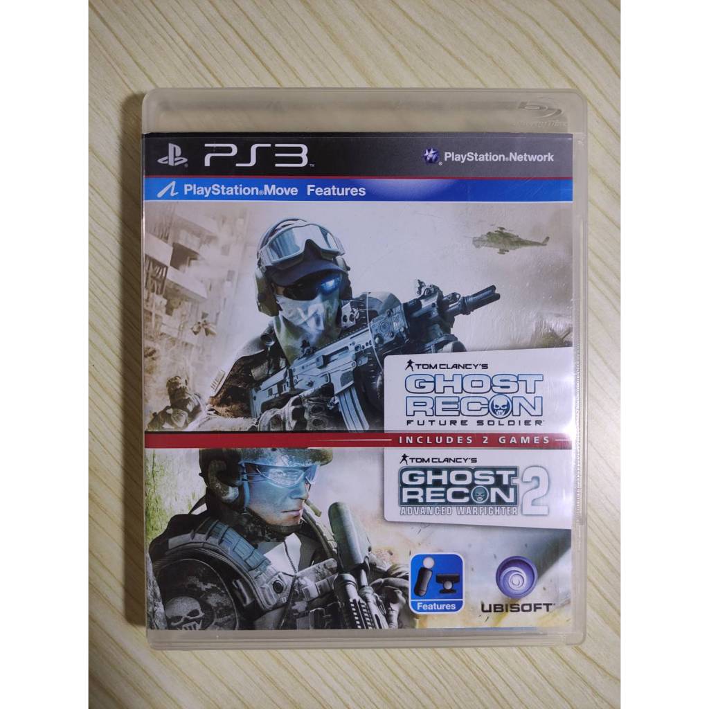 (2nd Hand) PS3 - Ghost Recon future soldier + Advanced Warfighter 2 (Z3 ...
