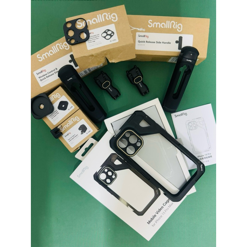 SmallRig iPhone case 15 Pro Max kit Used | Shopee Malaysia