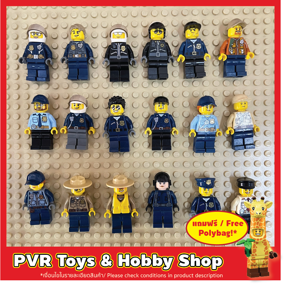 USED Second Hand LEGO Minifigures CITY Set1 Police cmf Mini Figures ...