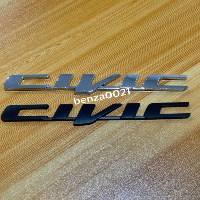 Logo * Civic FB Rear Mount Honda Size 2.2x17.8 cm Per Piece | Shopee ...