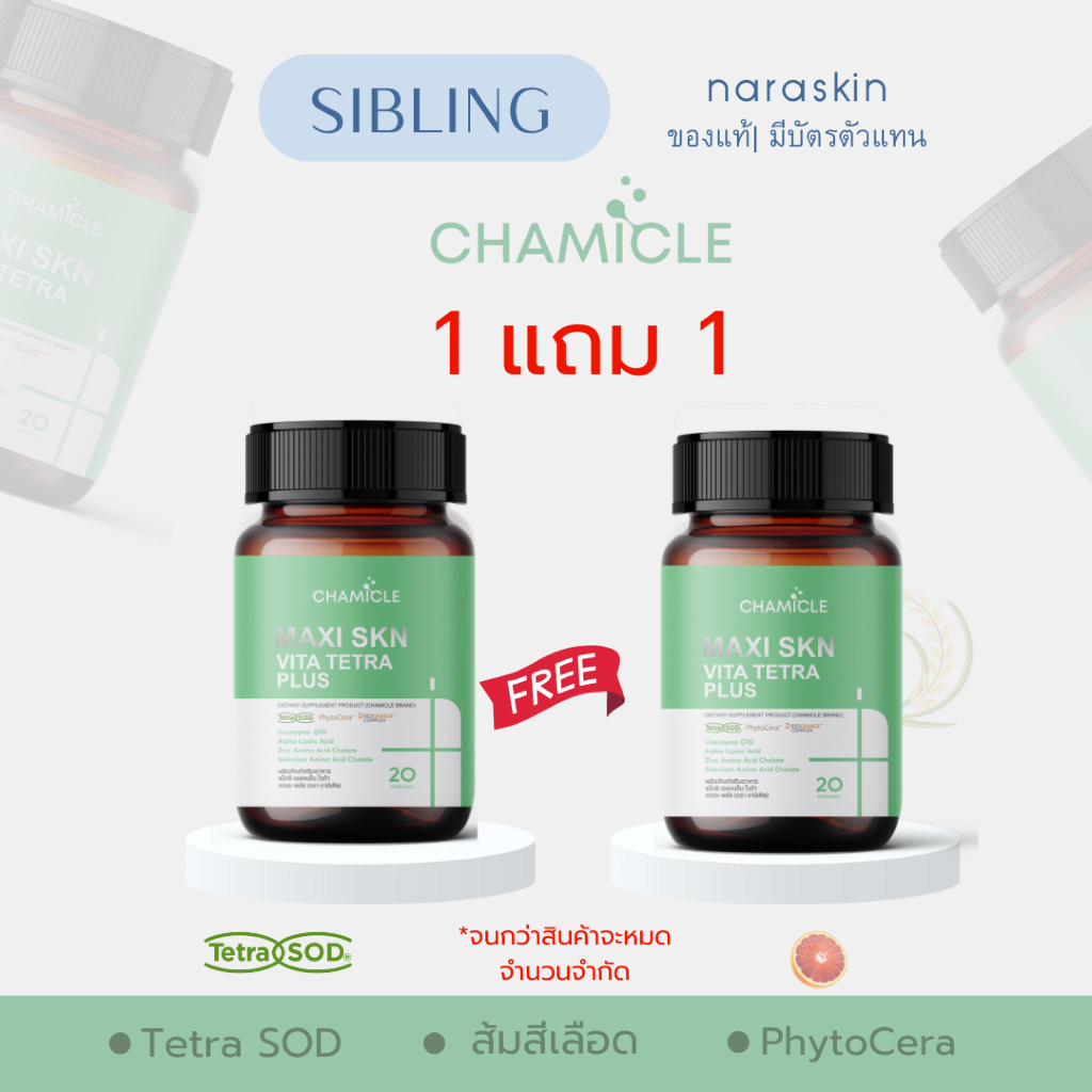 Chamcle Supplements Zip Blink CHAMICLE MAXI SKN Teamicle | Shopee Malaysia