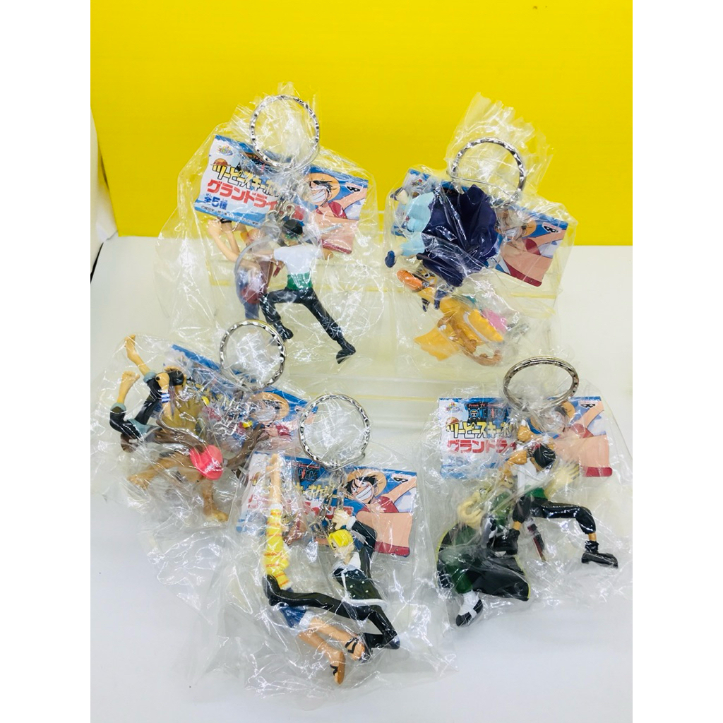 (Authentic/Hand 1) one piece keychain set 5 types Of set. | Shopee Malaysia