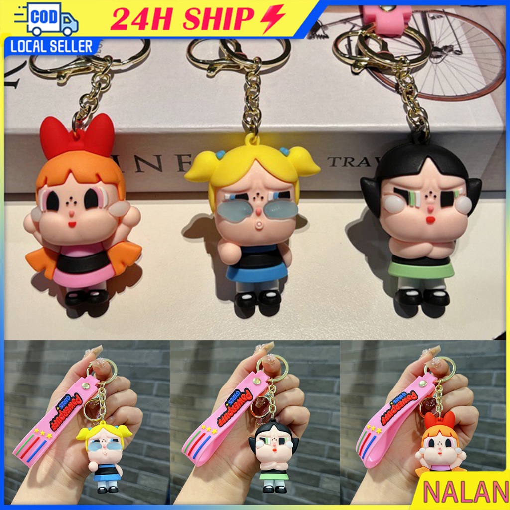 Bangkok Shopthe Powerpuff Girls Key Chain Cartoon Cute Doll For Bag ...
