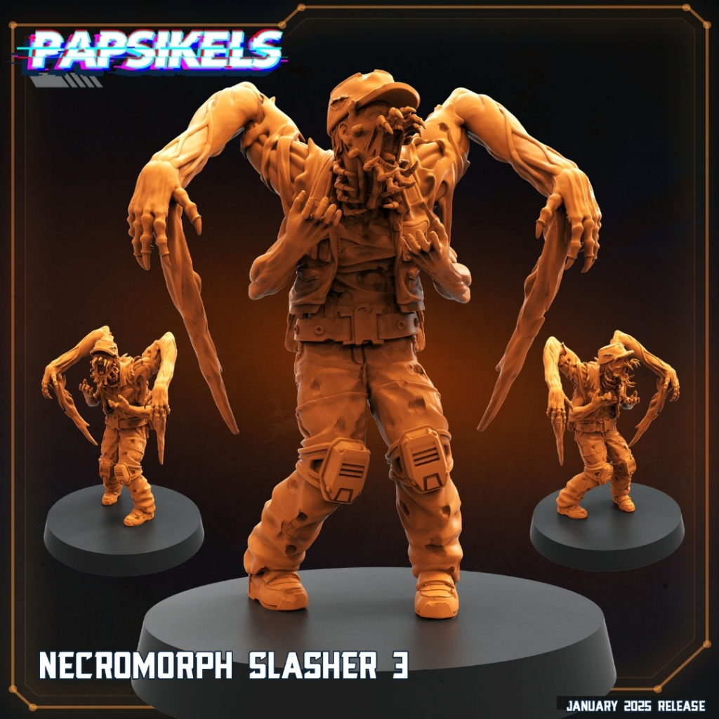 Necromorph Slasher [3]-Dead Sector-Aberration Undead/32mm scale 3D ...