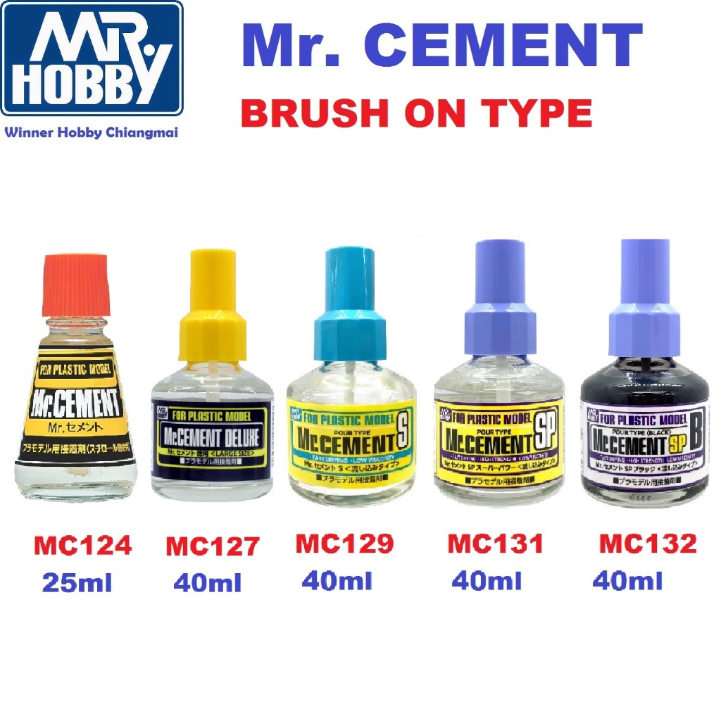 GSI Creos Mr. Hobby MC124 MC127 MC129 MC131 MC132 Mr Cement Gundam ...