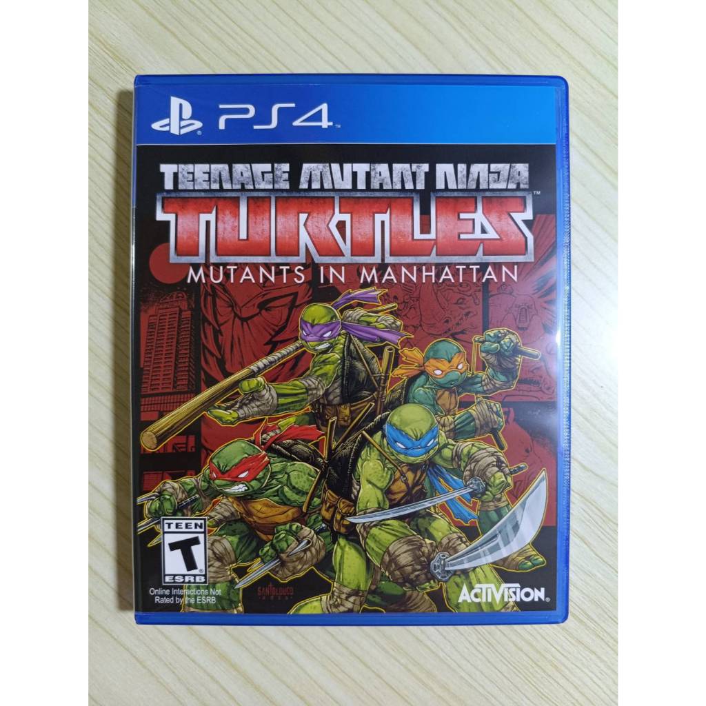 (2nd Hand) PS4-Teenage Mutant Ninja Turtles TMNT : Mutants in Manhattan ...