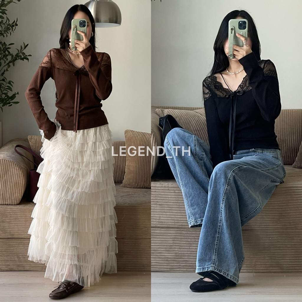 Legend | Crystal lace top | Shopee Malaysia