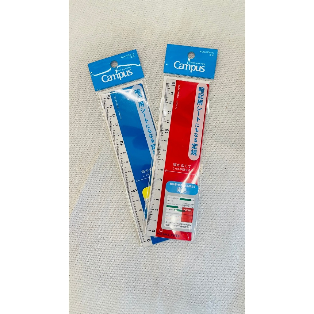 Kokuyo Campus Study Filter Ruler Plastic | Shopee Malaysia