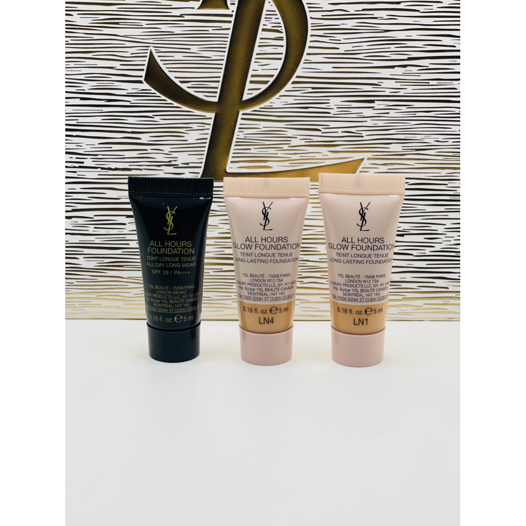[Authentic Ysl Foundation Thai Label Trial Size] All Hours Glow ...