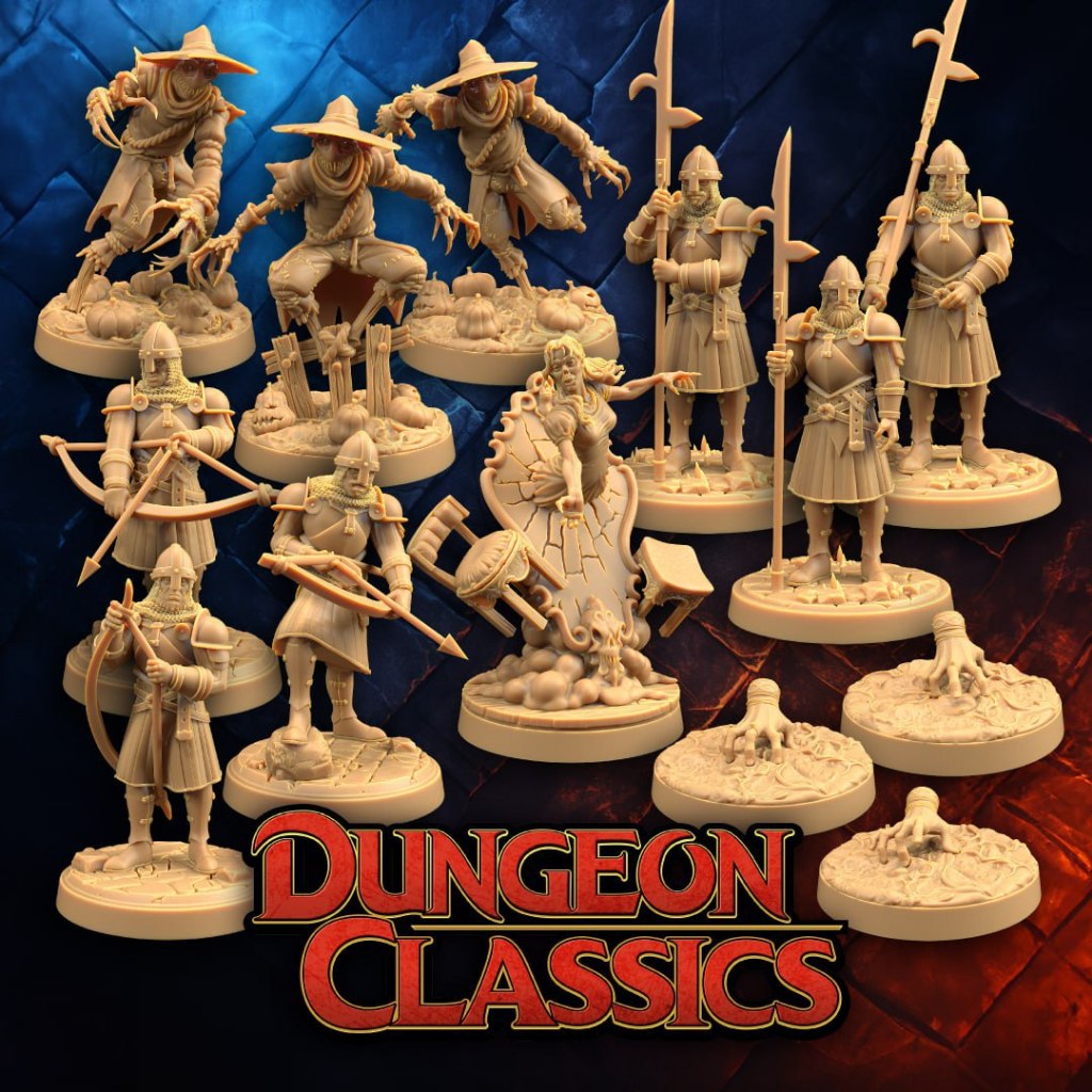 Dungeon Vol.1 : Collection : Miniature Resin Game Board Model Made To ...