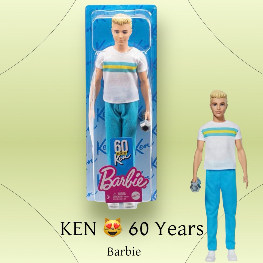 Barbie KEN 60 YEARS OF Handsome Figure Big Muscle I Don't Love It ...
