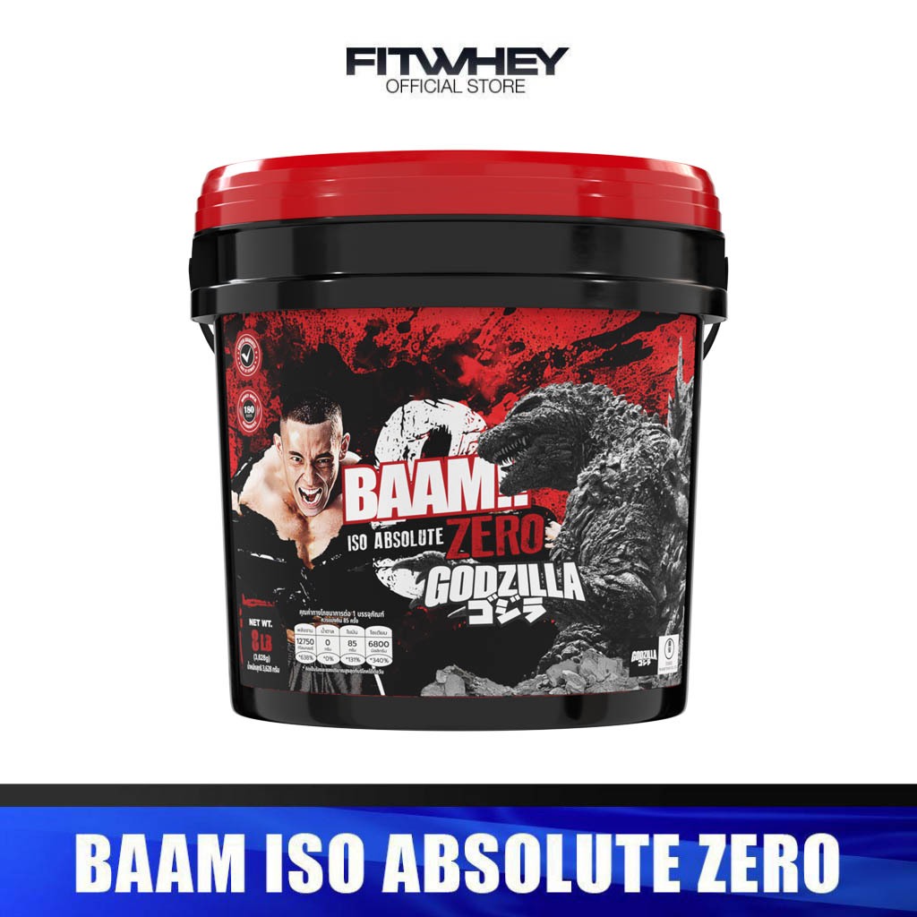 BAAM ISO ABSOLUTE ZERO (8 LB) | Whey Protein Isolate No Fat Sugar Fast ...