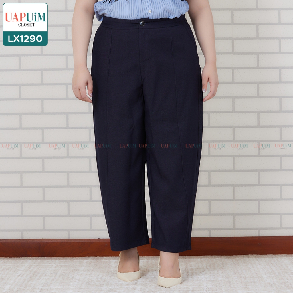 (LX1290) Beautiful Simple But Super Cool Pants For Chubby Women With ...