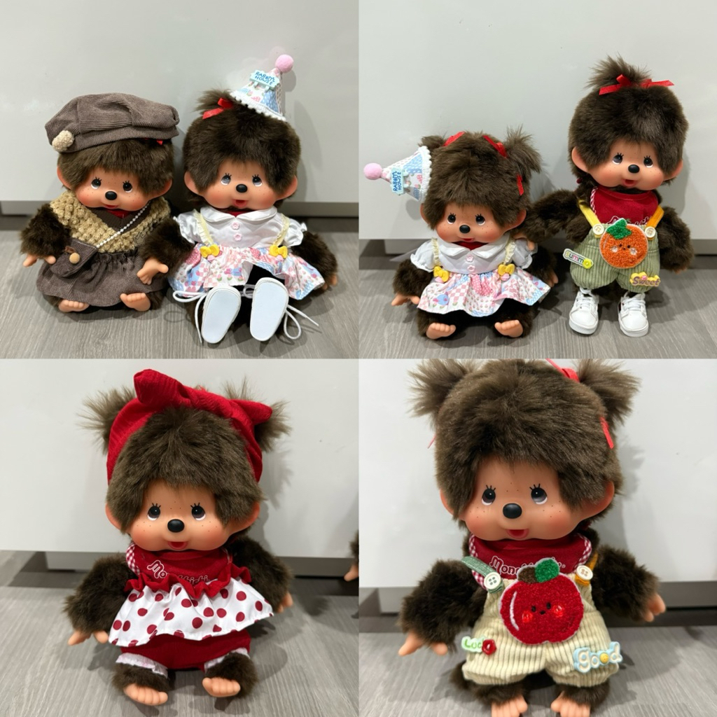 Thai Shop 20cm Doll Set Monchhichi (Sold Only In Sets) | Shopee Malaysia