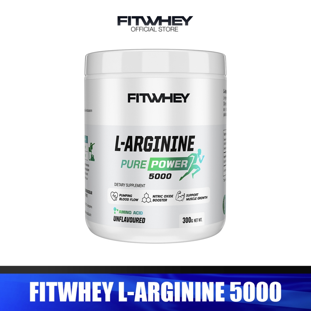 FITWHEY SUPPLEMENTS L-ARGININE PURE POWER 5000 300 g (300 Servings) | Shopee Malaysia