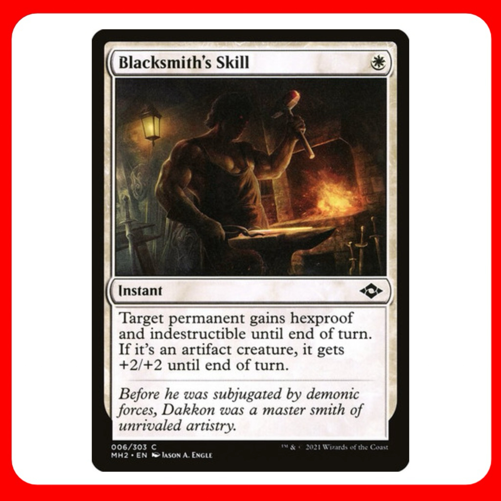 [MTG] Blacksmith's Skill [MH2] [WHITE] [COMMON] [NORMAL] [ENG] (Magic ...