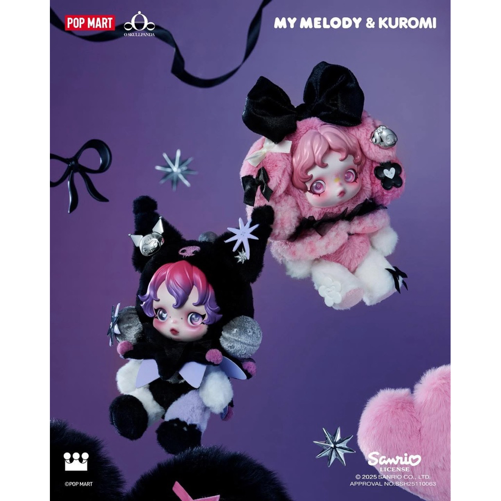 [Sent From Thailand] MY MELODY x a SKULLPANDA KUROMI x | Shopee Malaysia