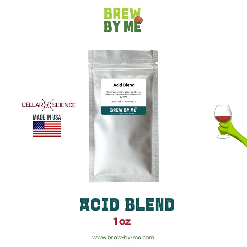 Acid Blend 3 Types Of Fruit Acids For Making Wine 1oz (About 28 Grams ...