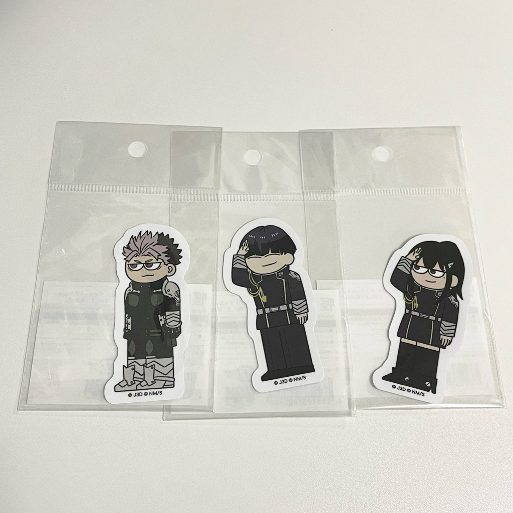 Kaiju no.8 sticker-Narumi Gen Hoshina Soshiro Mina Ashiro Jirori Die ...