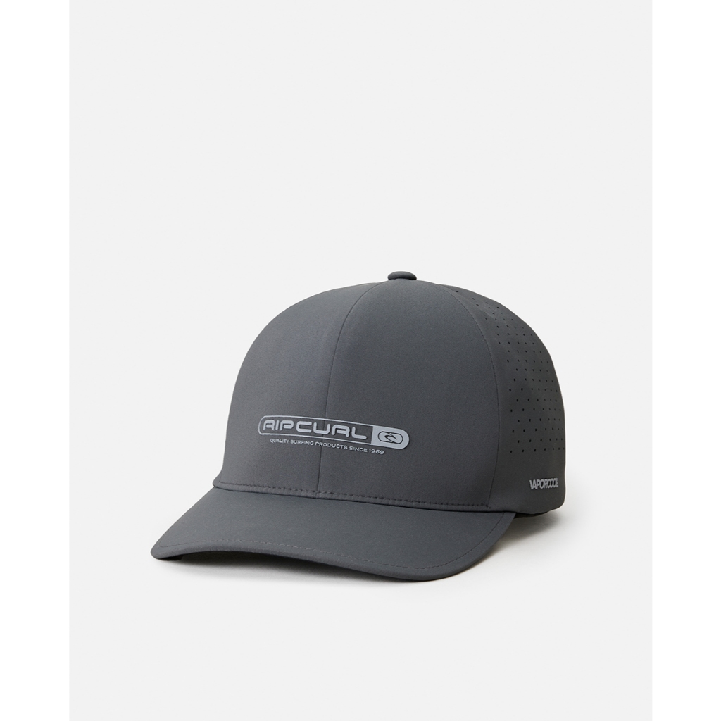 RIPCURL Men's Gray Hat 1I2MHE VAPORCOOL TUBE FLEXFIT SB CAP 2025-S1 ...
