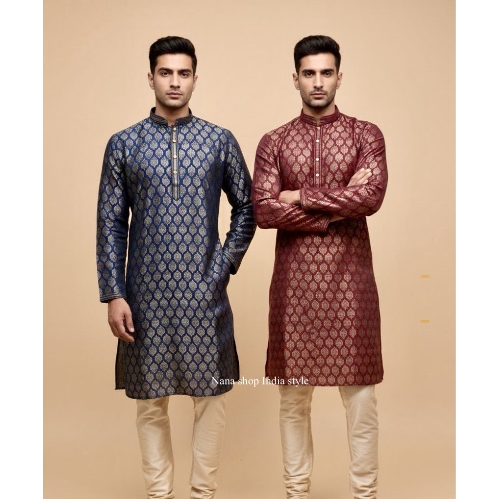 "Royal Brocade Kurta Set" Elevates Your Style To Stand Out. With A ...