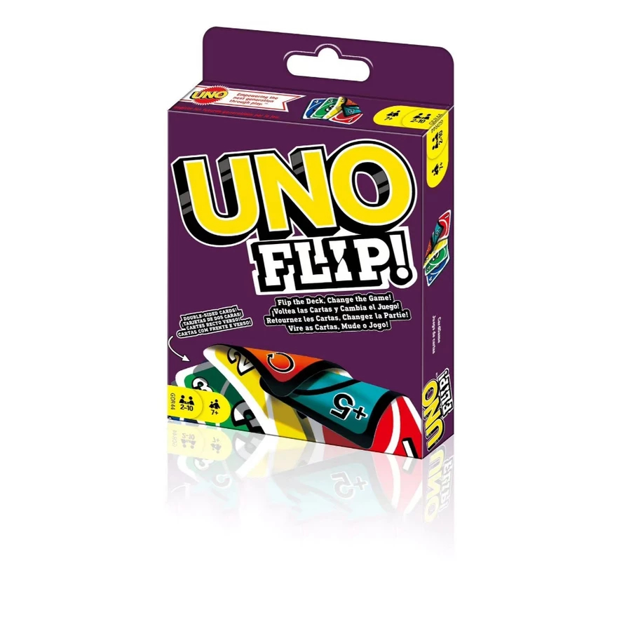 UNO card Game Model Original FLIP (Paper Box Purple) | Shopee Malaysia