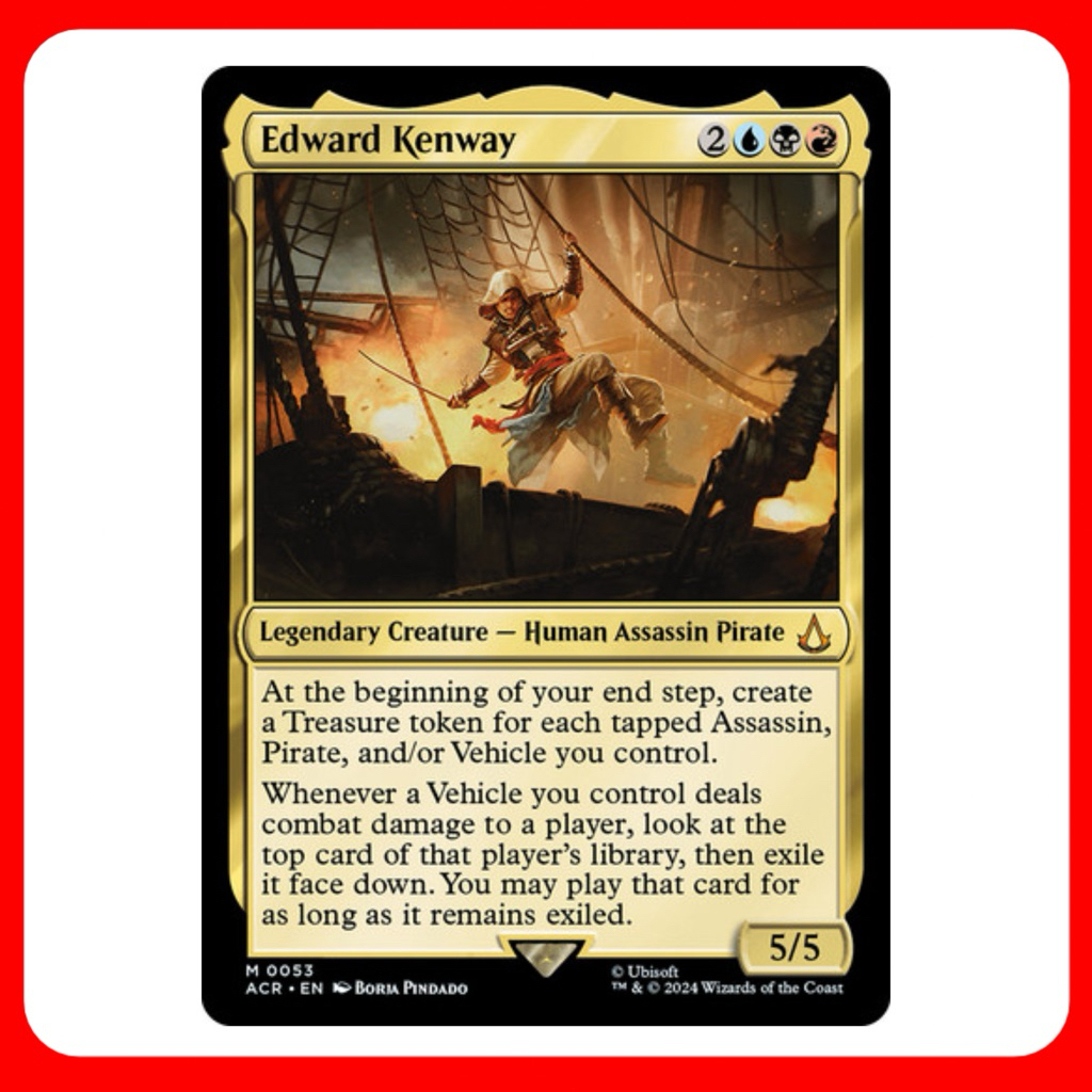 [MTG] Edward Kenway [ACR] [MULTI] [MYTHIC] [NORMAL] [ENG] (Magic Card ...