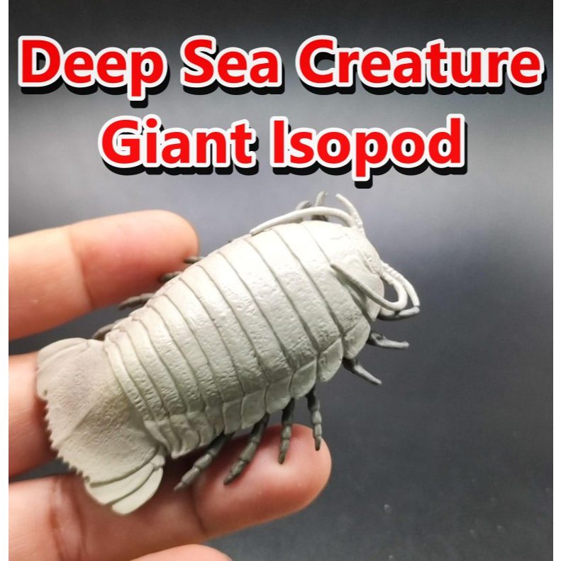 Miniature Animal figure Ancient Era Deep Sea Creature Giant Isopod ...