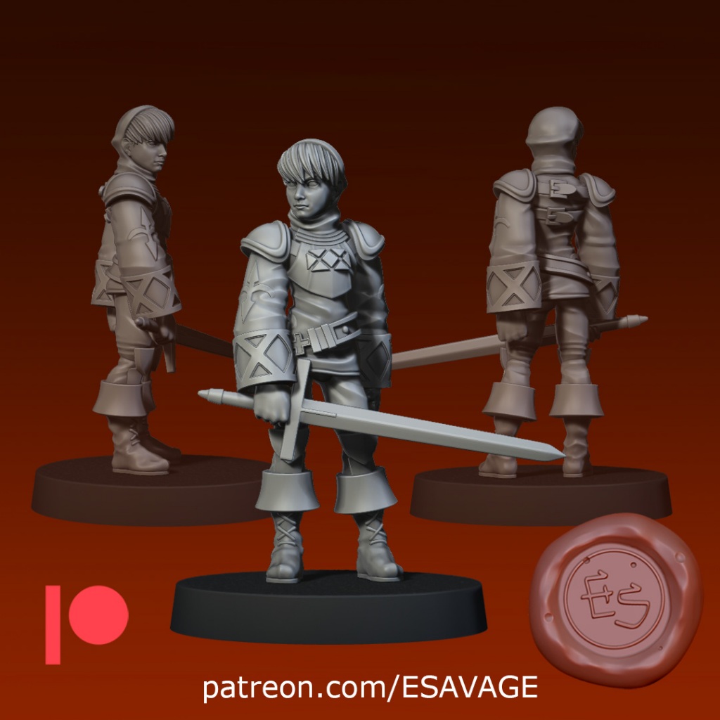 Male Squire FFT-32mm Miniature (Esavage) | Shopee Malaysia