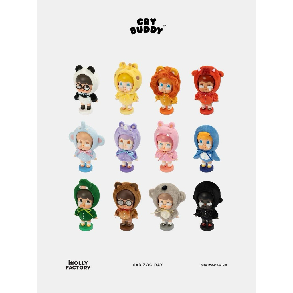 [Choose A Character] MOLLY FACTORY SAD ZOO DAY CRYBABY Authentic ...