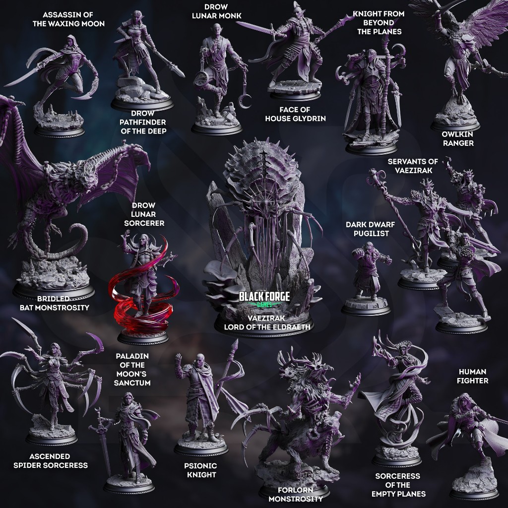 [Buy 5 Get 1 Free] DM Stash-Drow Fom Beyond (DnD Miniatures) | Shopee ...