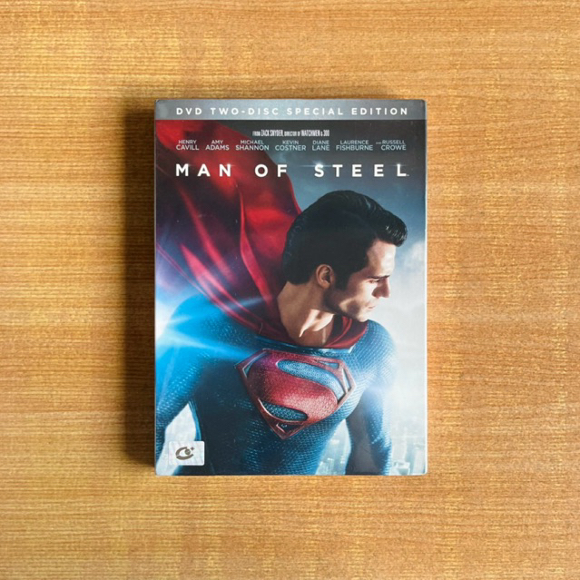 DVD : Man of Steel (2013) (2 disc) of Superman [New Cover] DC/Henry ...