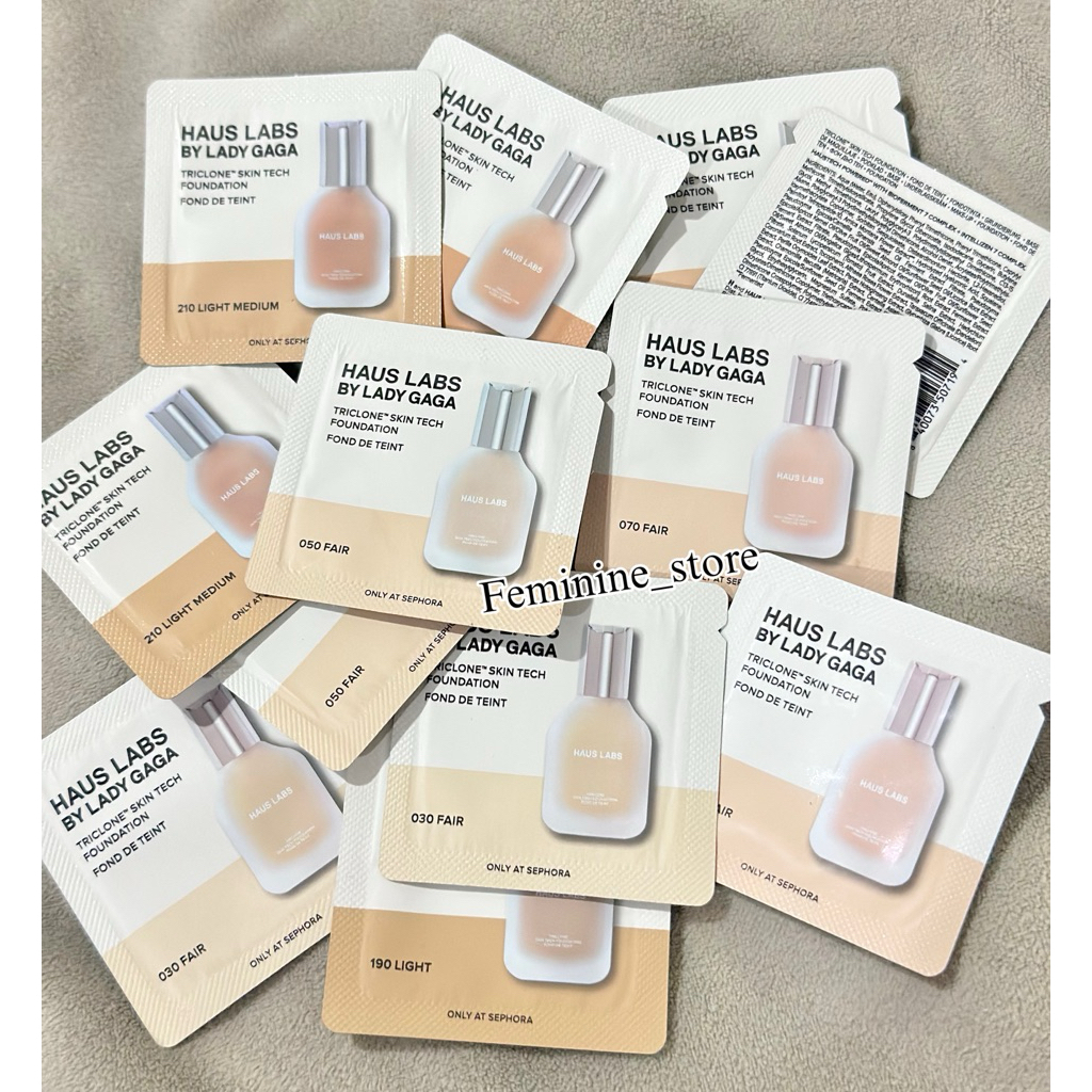 Haus Labs Triclone Skin Tech Foundation 1ml Sachet Type The Real Squash ...